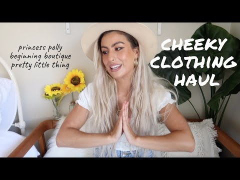 CHEEKY CLOTHING HAUL!