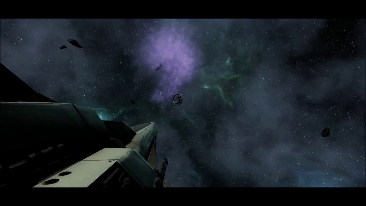 Battlestar Galactica Deadlock Heracles Gunship - YouTube