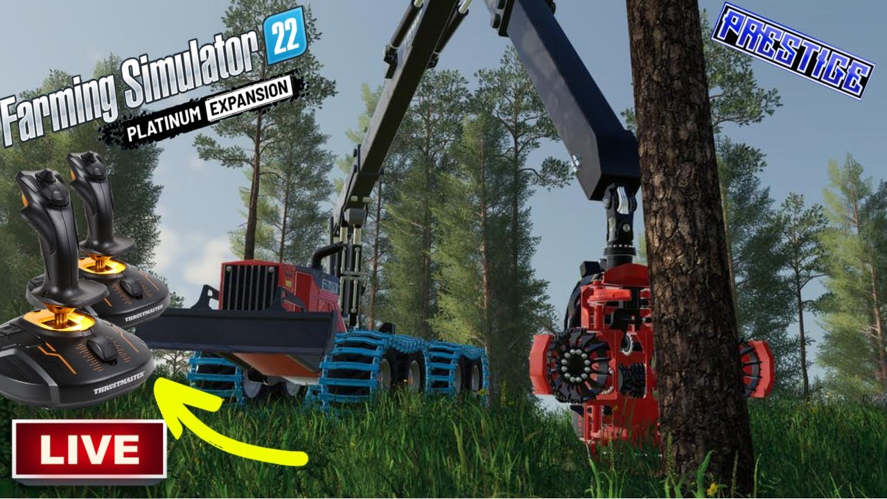 MASSIVE Forestry Operation With Dual Joysticks - SilverRun Forest ...