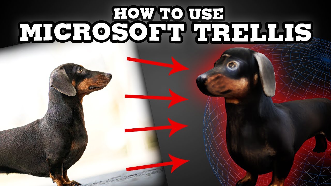 How to Use Microsoft Trellis and Import Into Blender - YouTube