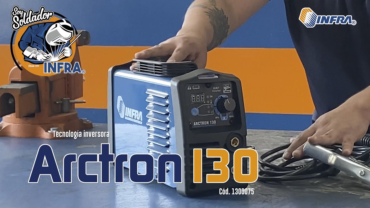¿Qué solda la NUEVA ARCTRON 130? 🤔😮 #soysoldadorinfra - YouTube