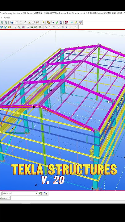 MODELADO EN TEKLA STRUCTURES - YouTube