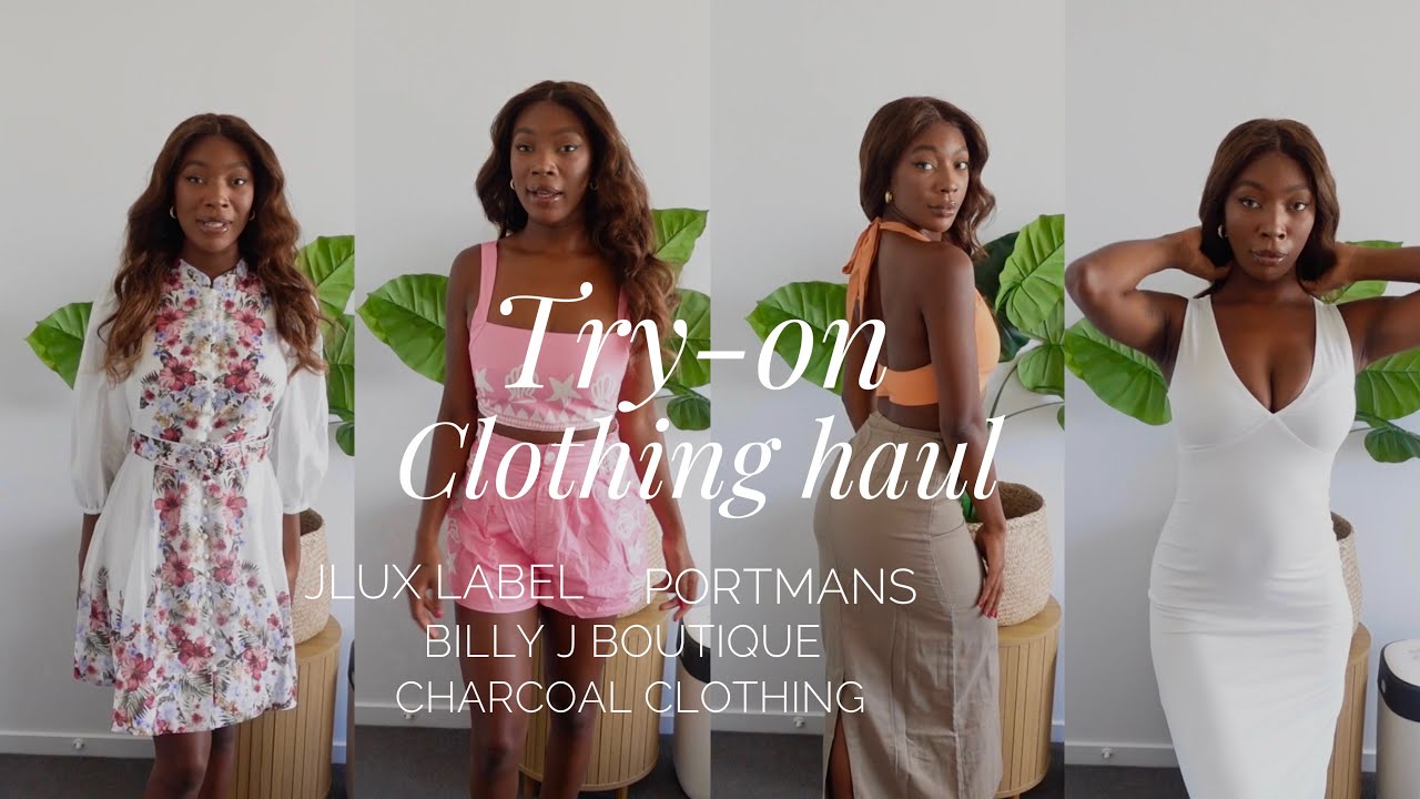 TRY-ON CLOTHING HAUL - YouTube