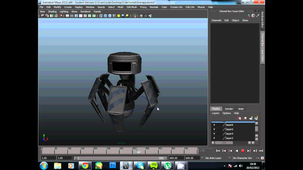Robot Rig test, unpacking - YouTube