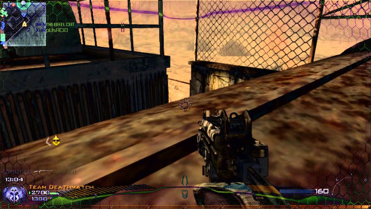 MW2 Mini-uzi Team Deathmatch 36 6 Game - YouTube