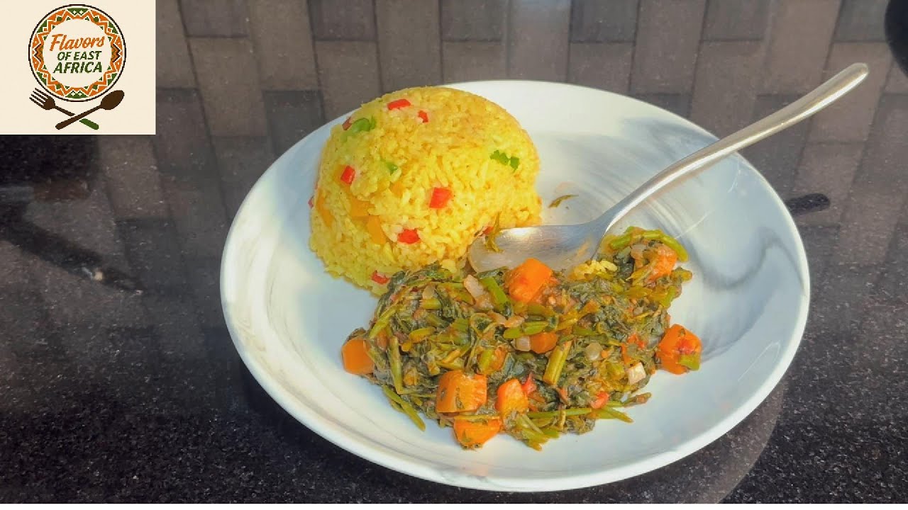 Uko wateka imboga numuceri biryoshye ☺️// Amaranth and delicious Curry ...