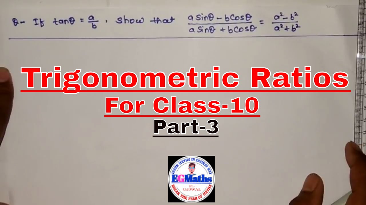 Trigonometric Ratios for class 10, part-3 - YouTube