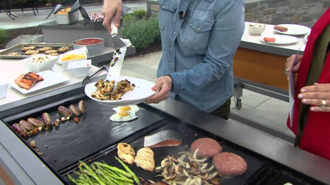 CooksEssentials 6-Piece BBQ Non-stick Grill Mat & Grid Set on QVC - YouTube