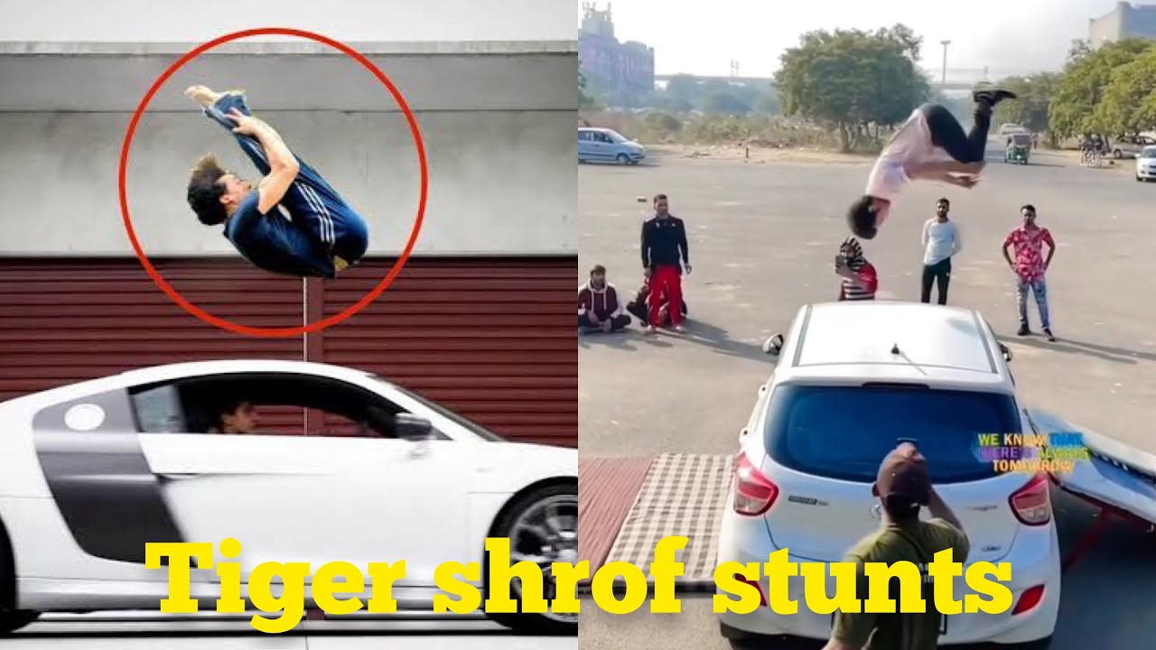 Tried tiger shroff craziest stunts in real life😱 | who did good?🤯 ...