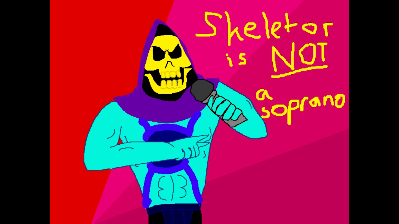 Skeletor Sings Take On Me - Belated Birthday Video - YouTube