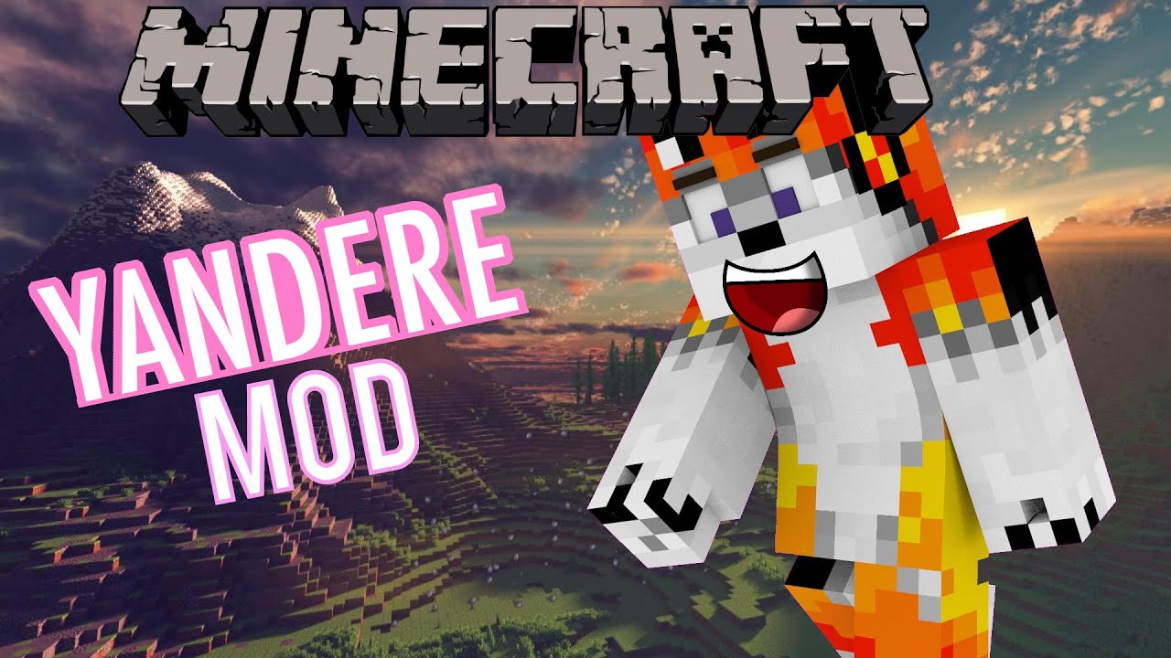 yandere mod | minecraft 1.8.9 mod review(showcase) | kill everyone ...