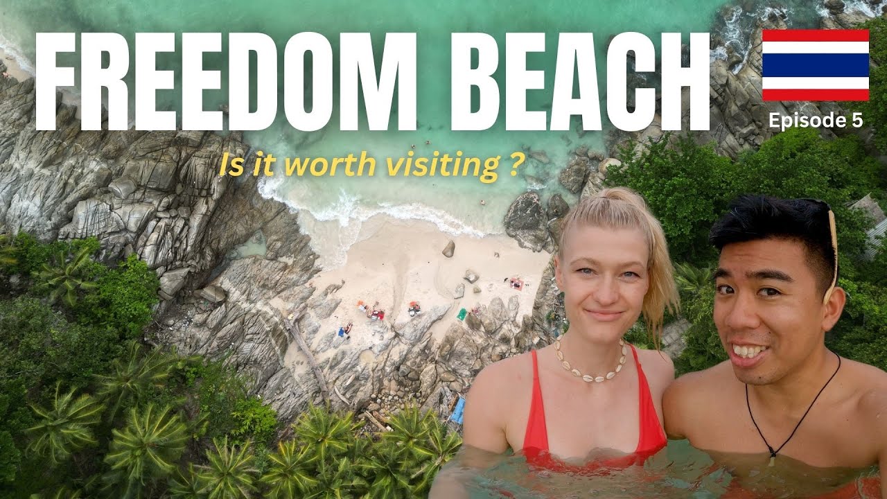 🇹🇭 Is this PHUKET's best hidden beach - Freedom Beach (First impressions) Ep.5 - YouTube