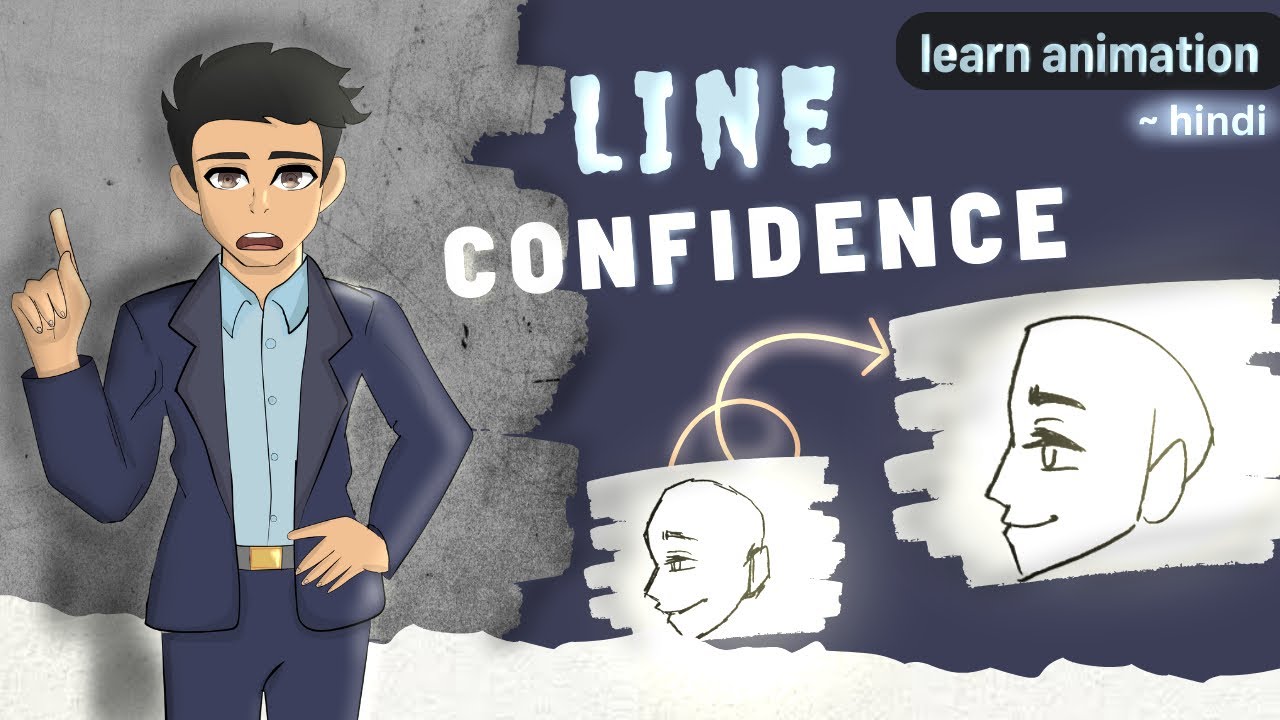 How to draw lines│Increase your line confidence│ learn how to animate ...