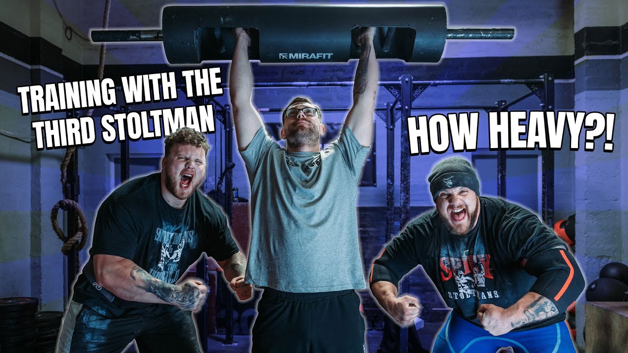 HOW HEAVY CAN HE LOG PRESS?! | ft.Harry Stoltman - YouTube