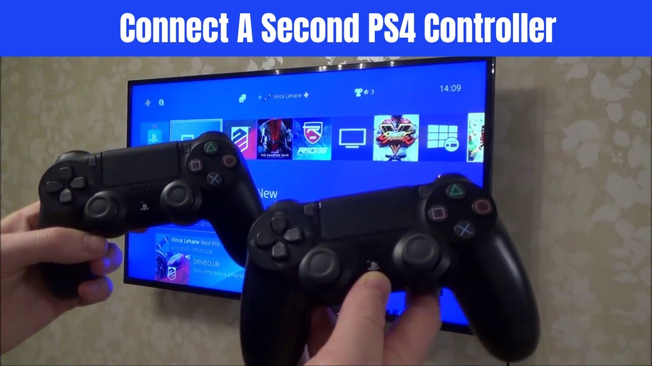 EASILY Connect A Second PS4 Controller (2025) – How to Pair Two ...