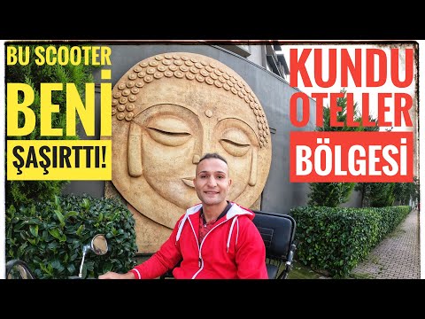 Antalya Kundu Oteller Bölgesini Geziyorum Elektrikli Scooter Kiraladım!