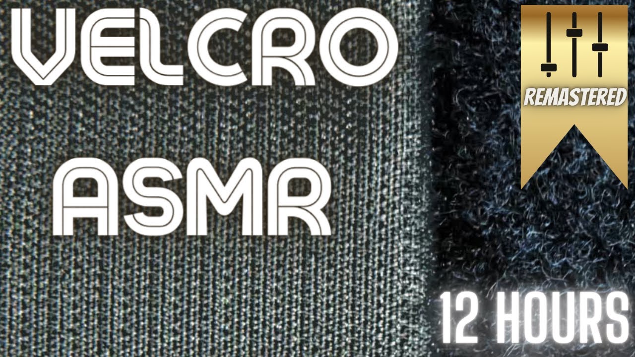 12 Hours - Velcro Compilation | ASMR | 🌈 ripping, scratching, crunchy ...