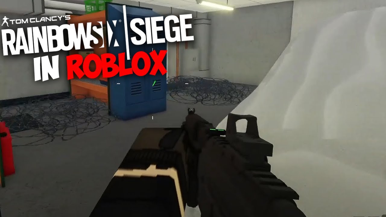 Rainbow Six Siege in Roblox! | GameHop! | ROBLOX LIVE - YouTube