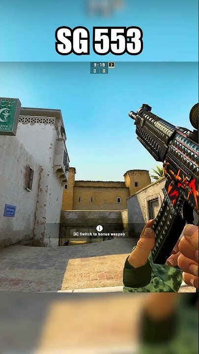 SG553 weapon reload animation #csgo - YouTube