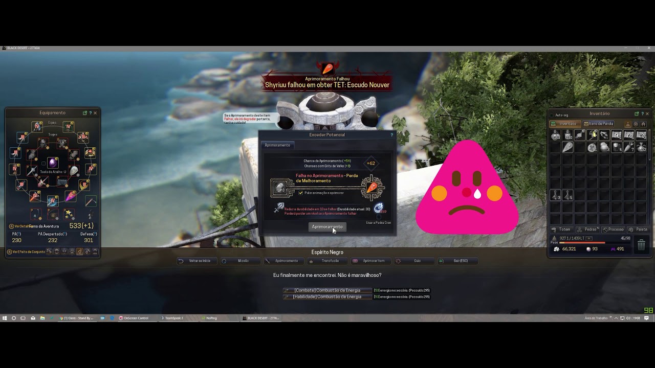 Warrior Guerreiro - BDO – TET NOUVER E FAIL OGRO – Reblath 30FS - YouTube