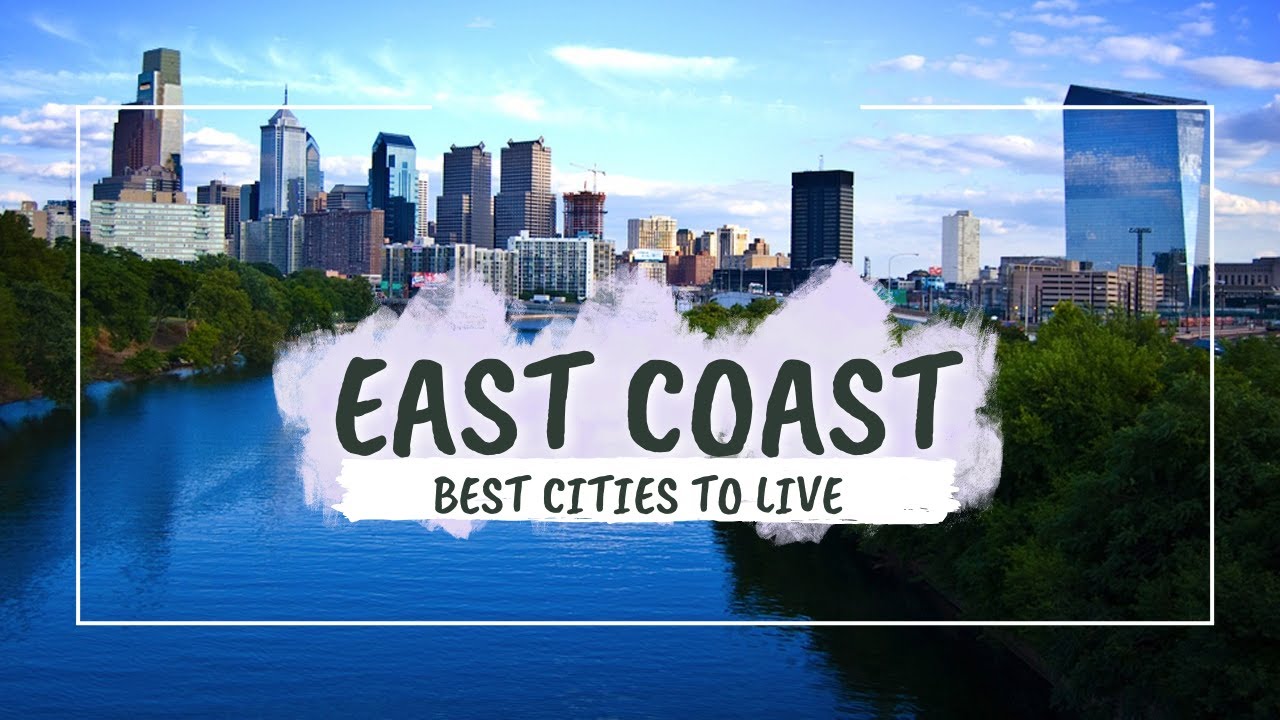 East Coast Map With Cities