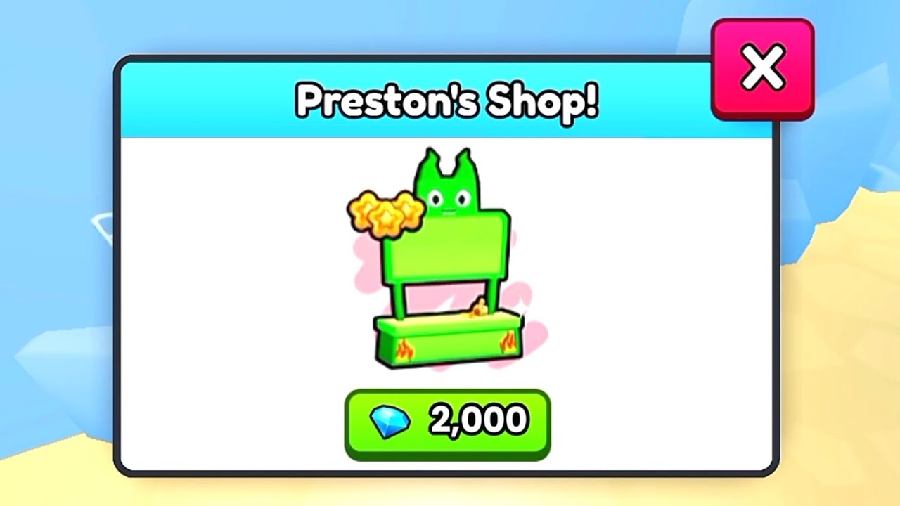 I FOUND THE SECRET CODE FOR PRESTONS SHOP IN PET SIMULATOR 99!! - YouTube