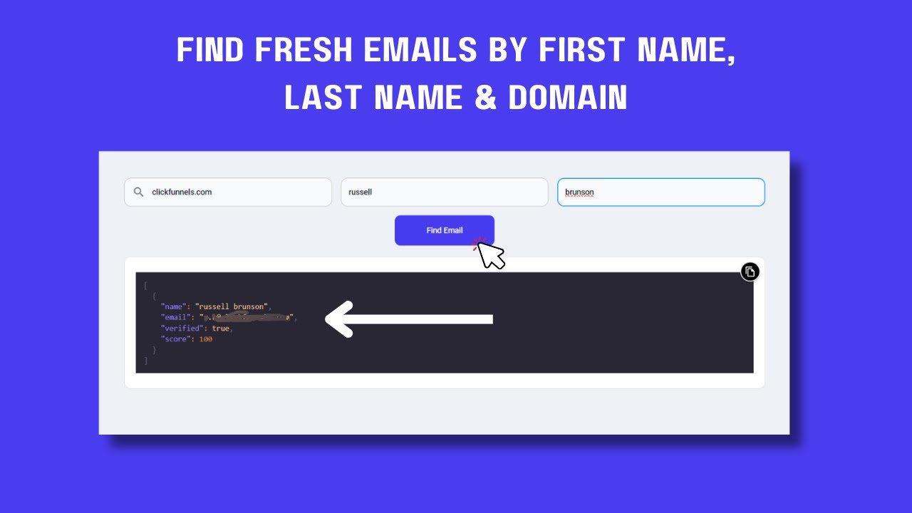 How To Find Emails by Knowing First Name, Last Name & Domain | Email ...