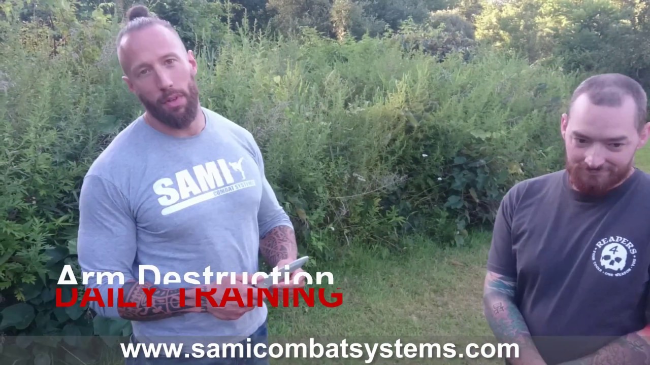 SAMI Combat Systems - daily training - exercise 105 - Knife Fighting ...
