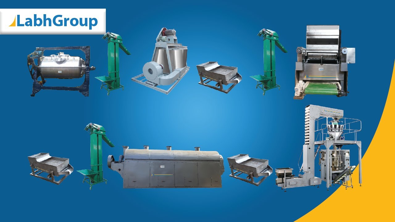 Conventional corn flakes production plant | Corn flakes making machines ...