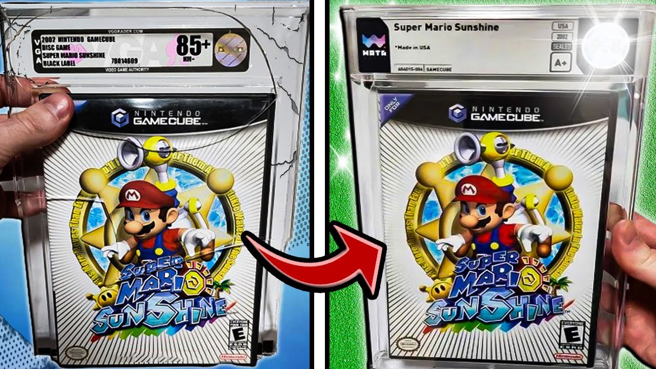 I Smashed Open My Graded Games to Prove This... - YouTube