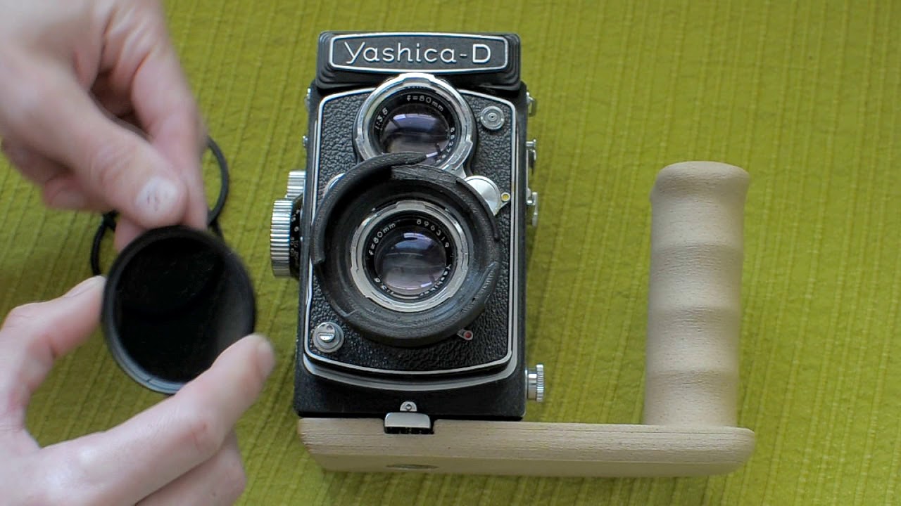 Bay-1 filter holder (Yashica-D) - 3D printing - YouTube