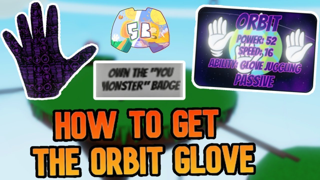 How To Get The Orbit Glove In Roblox Slap Battles - YouTube