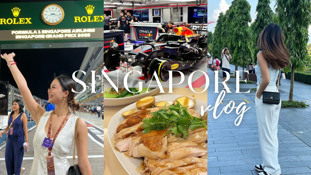 Singapore Vlog | F1 Paddock Club Experience, Van Gogh Museum & Sighting ...
