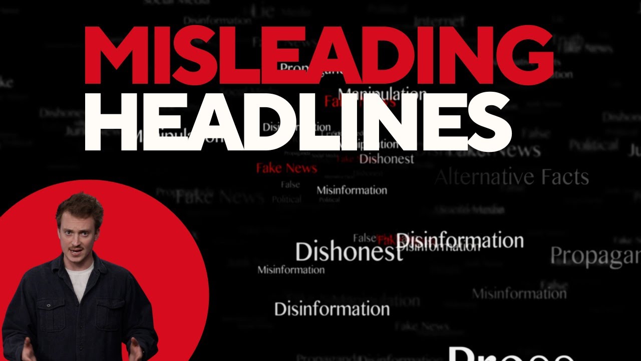 STOP reading headlines on their own!! - YouTube