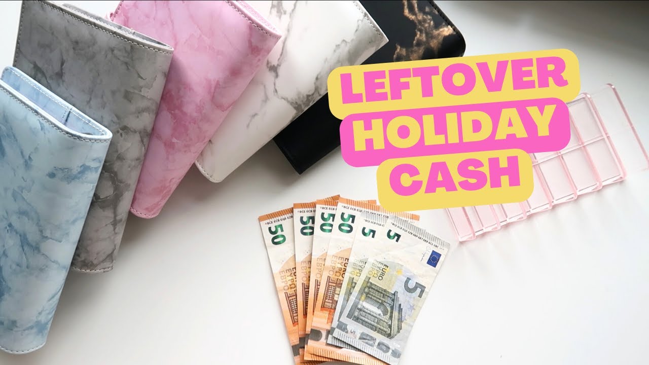 LEFTOVER MONEY FROM OUR HOLIDAY | CASH ENVELOPE STUFFING - YouTube