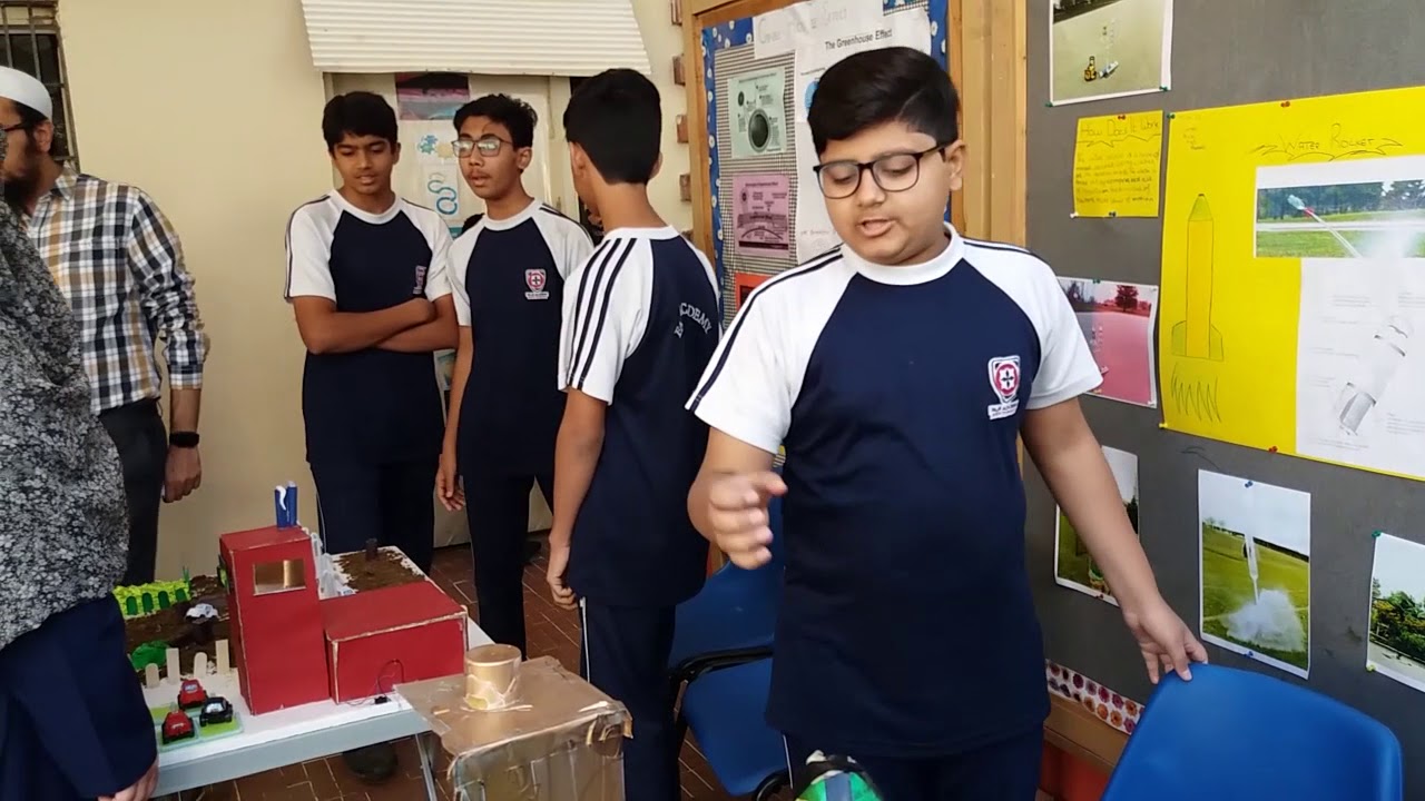 Water Rocket-project by Class 8 - YouTube