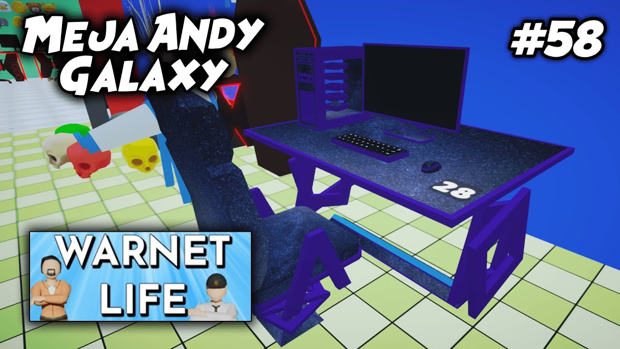MISI BARU CHAPTER 4 DAN MEJA GALAXY ! | Warnet Life (Simulator ...