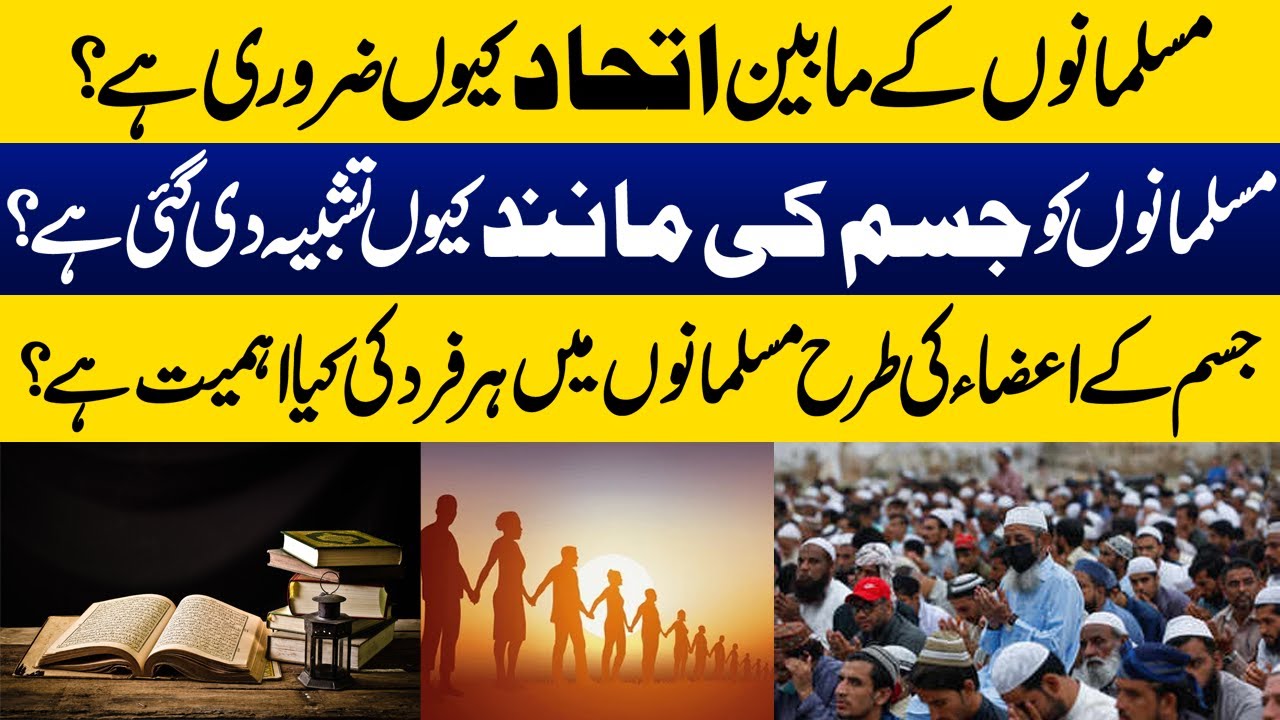 What is the importance of each individual among Muslims, like the parts ...