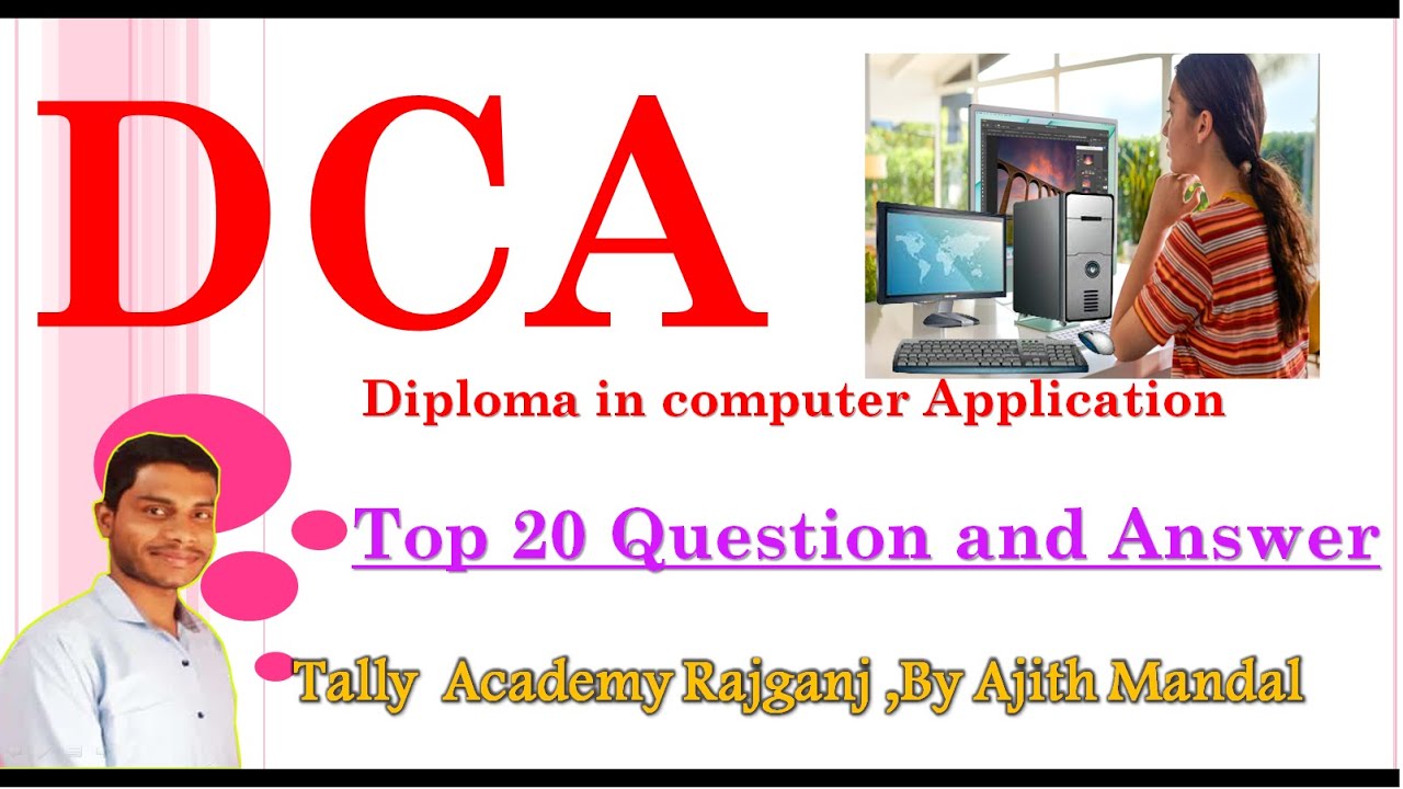 DCA,Top 20 Questions And Answare - YouTube
