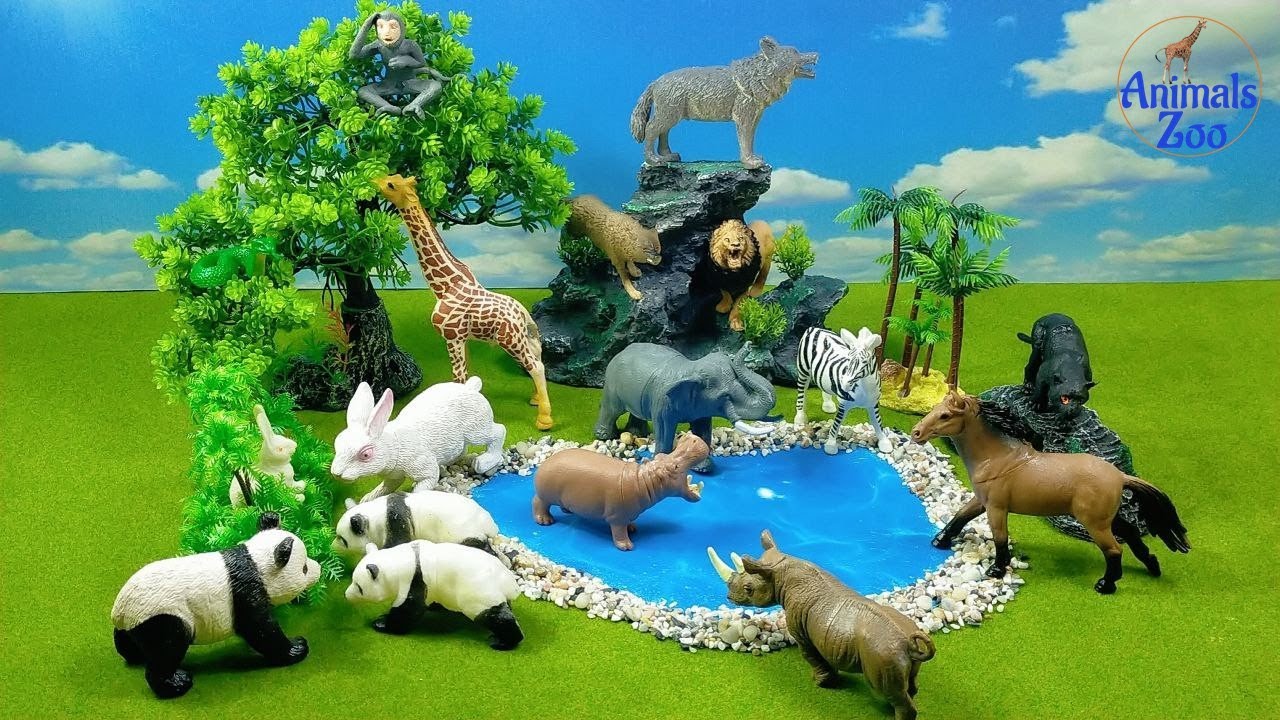 DIY how to make mini animals zoo | house animals | fun diorama for ...