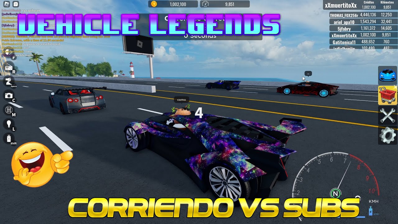 VEHICLE LEGENDS ( Probando el nuevo auto 😎🔥) - YouTube