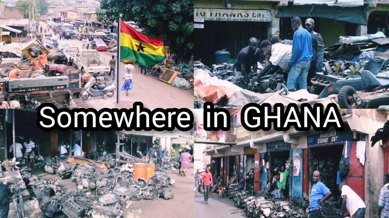 Kumasi Suame MAGAZINE Biggest Auto Spare Parts Enclave in Ghana. check ...