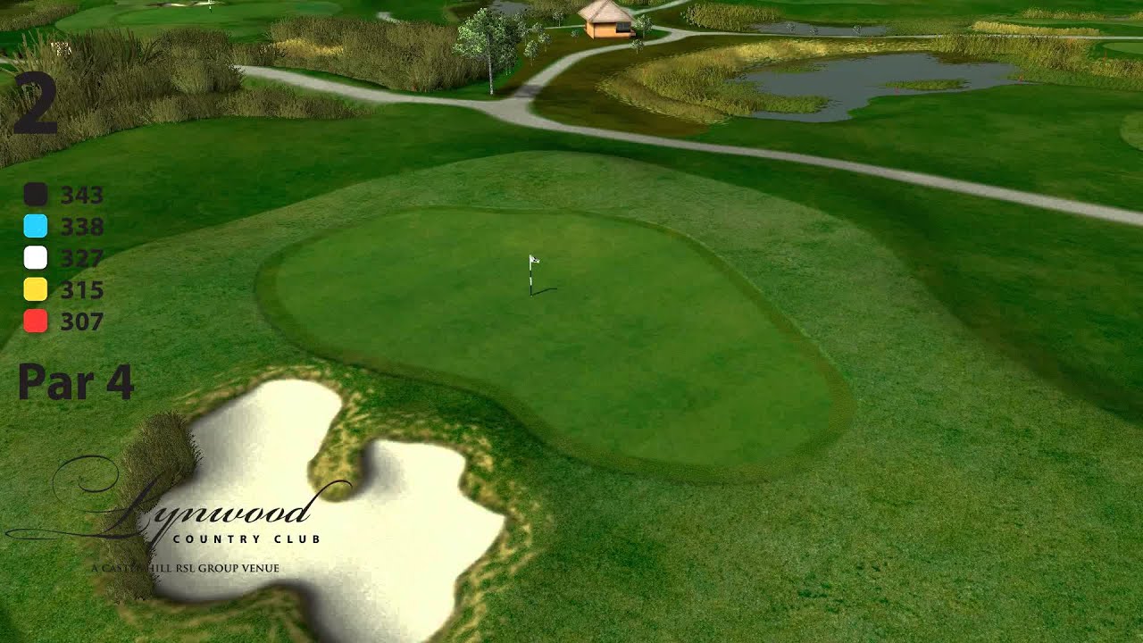 Hole 2 - Lynwood Country Club - YouTube