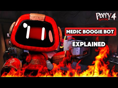 POPPY PLAYTIME CHAPTER 4’s MEDIC BOOGIE BOT EXPLAINED?! 🤖🔥 - YouTube