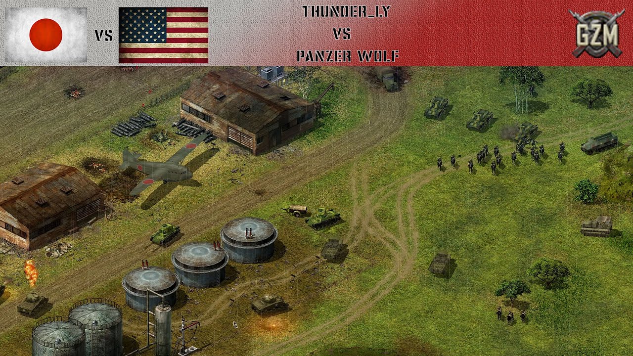 Blitzkrieg GZM 11 | Бомбардиры восходящего солнца! | Panzer Wolf против ...