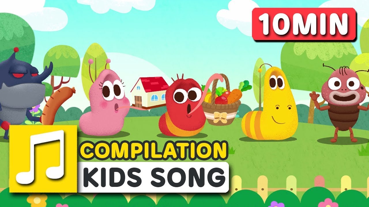 BEST SONGS FOR KIDS COMPILATION | LARVA KIDS | SUPER BEST SONGS FOR ...