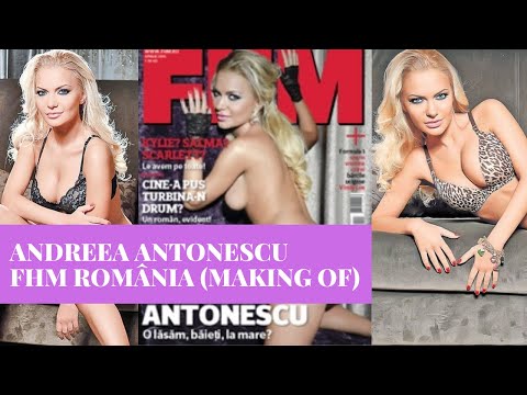 Andreea Antonescu for FHM Romania (Making Of)