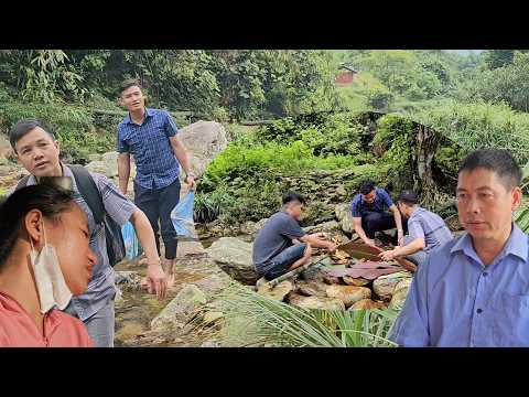 Hoang Manh ve arkadaşları için huzurlu bir an | Baba Luyen, Linh'e yardım ediyor