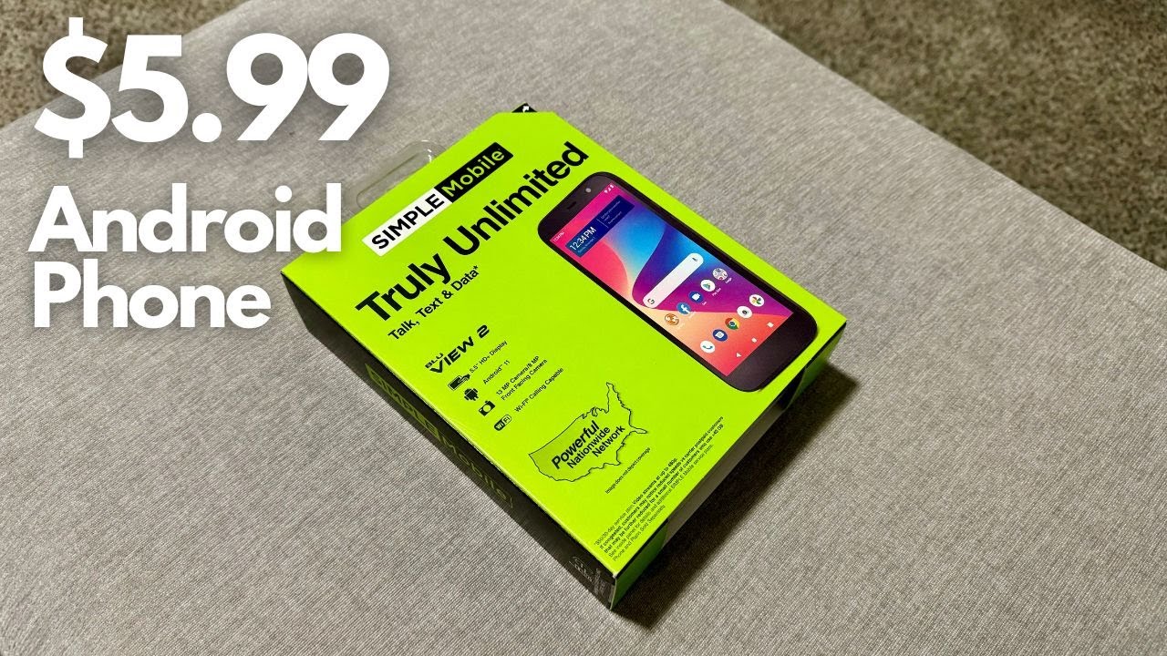 Only $5.99 i bought this Android phone | Best cheapest phone ever - YouTube