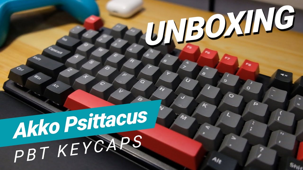 Akko Psittacus PBT Keycaps - YouTube